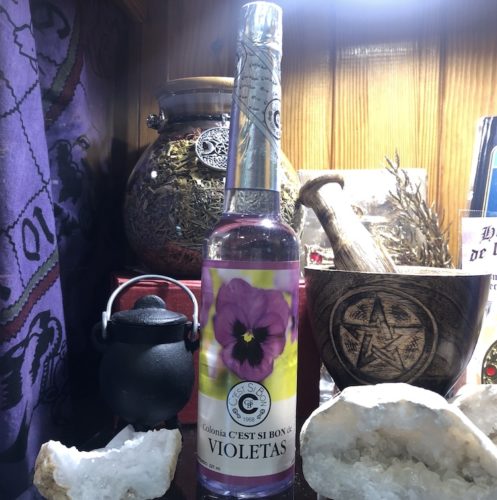 Agua de Colonia de Violetas 221ml - A Cova da Meiga